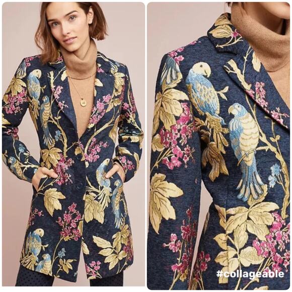 Anthropologie | Jackets & Coats | Nwt Anthropologie Rare Birds Of A ...